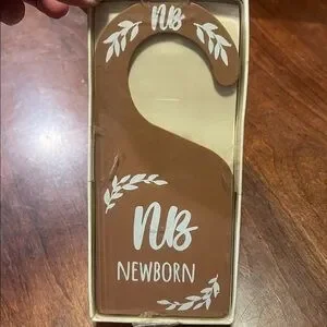 Other | Nip Baby Closet Dividers Tan And Cream Baby Milestone Cards For ...